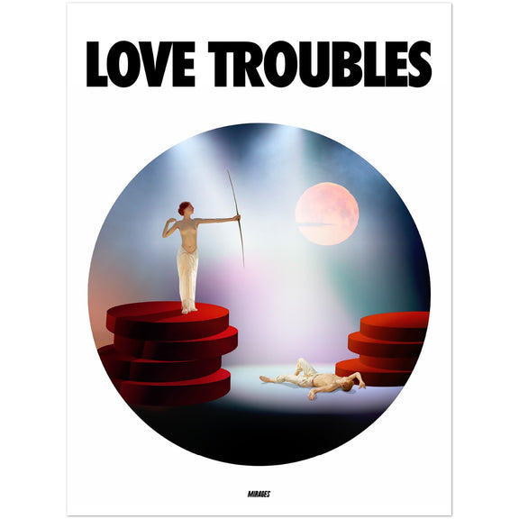 Mirages Love Troubles 6 Poster - Home Deco Collage Art Print | Shop ...